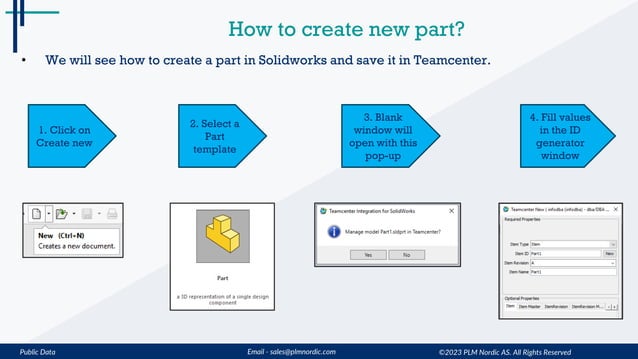 Part 1 - Overview of Teamcenter Integration for SolidWorks | PLM Nordic ...