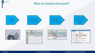 Part 1 - Overview of Teamcenter Integration for SolidWorks | PLM Nordic ...