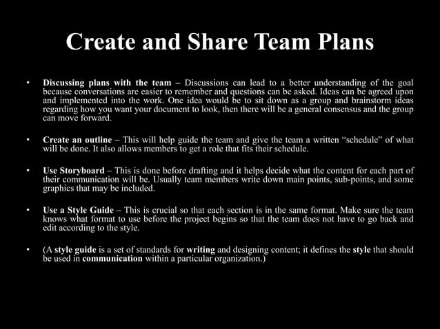 Technical writing team | PPT