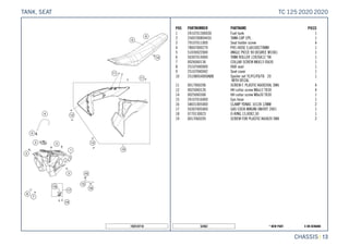 Tc 125 2020 chassis | PDF