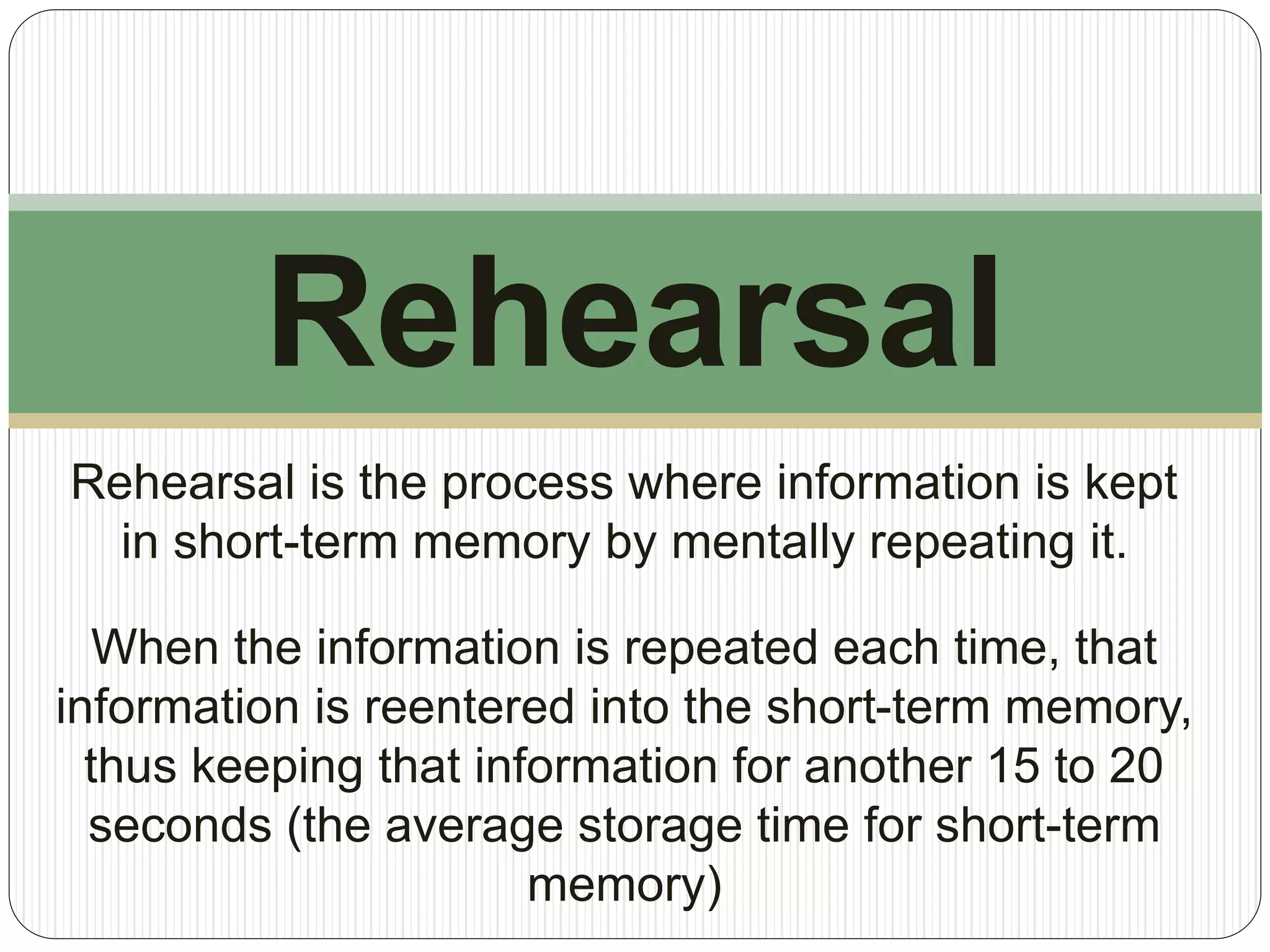 information processing theory | PPTX