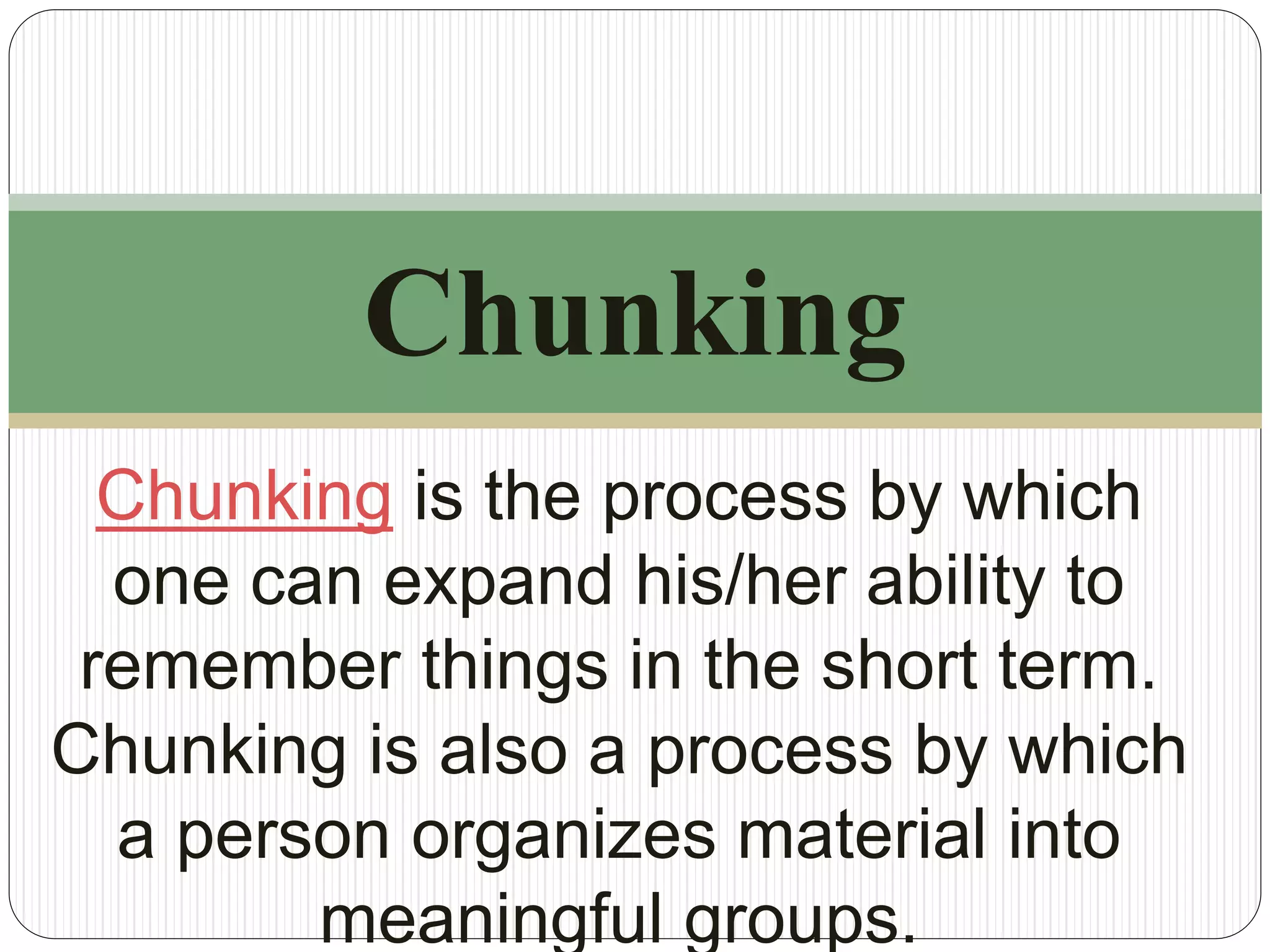 information processing theory | PPTX