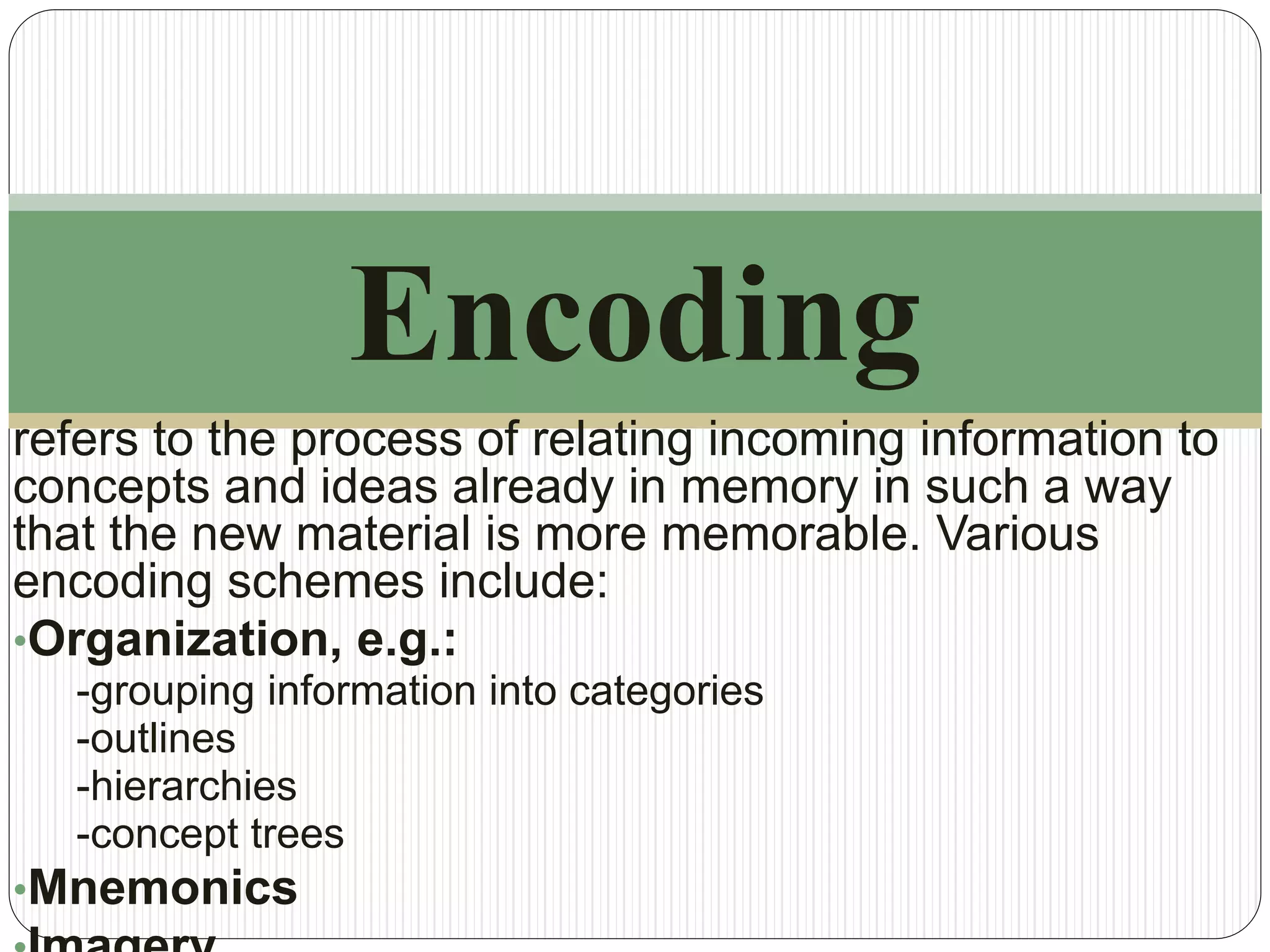 information processing theory | PPTX