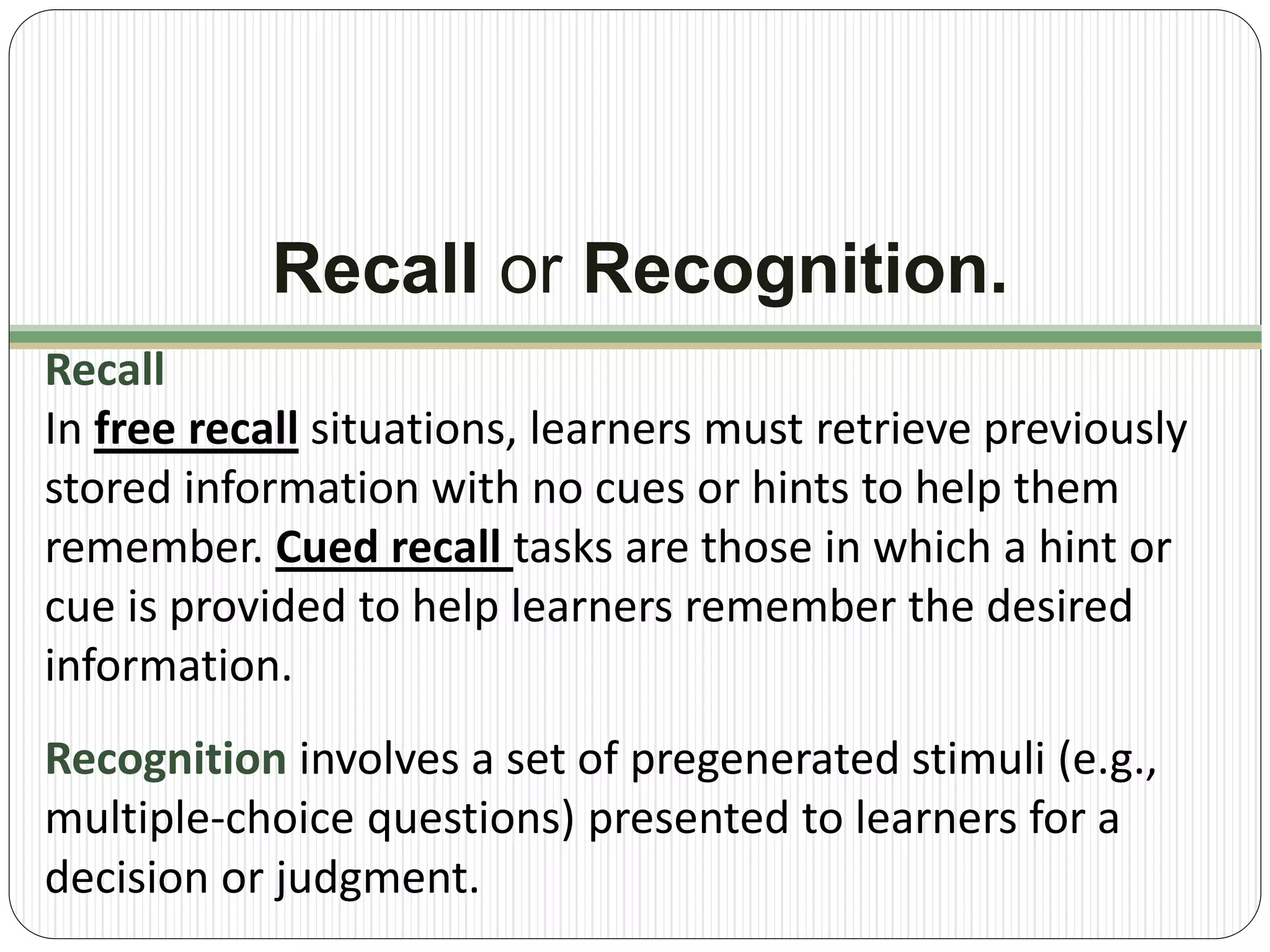information processing theory | PPTX