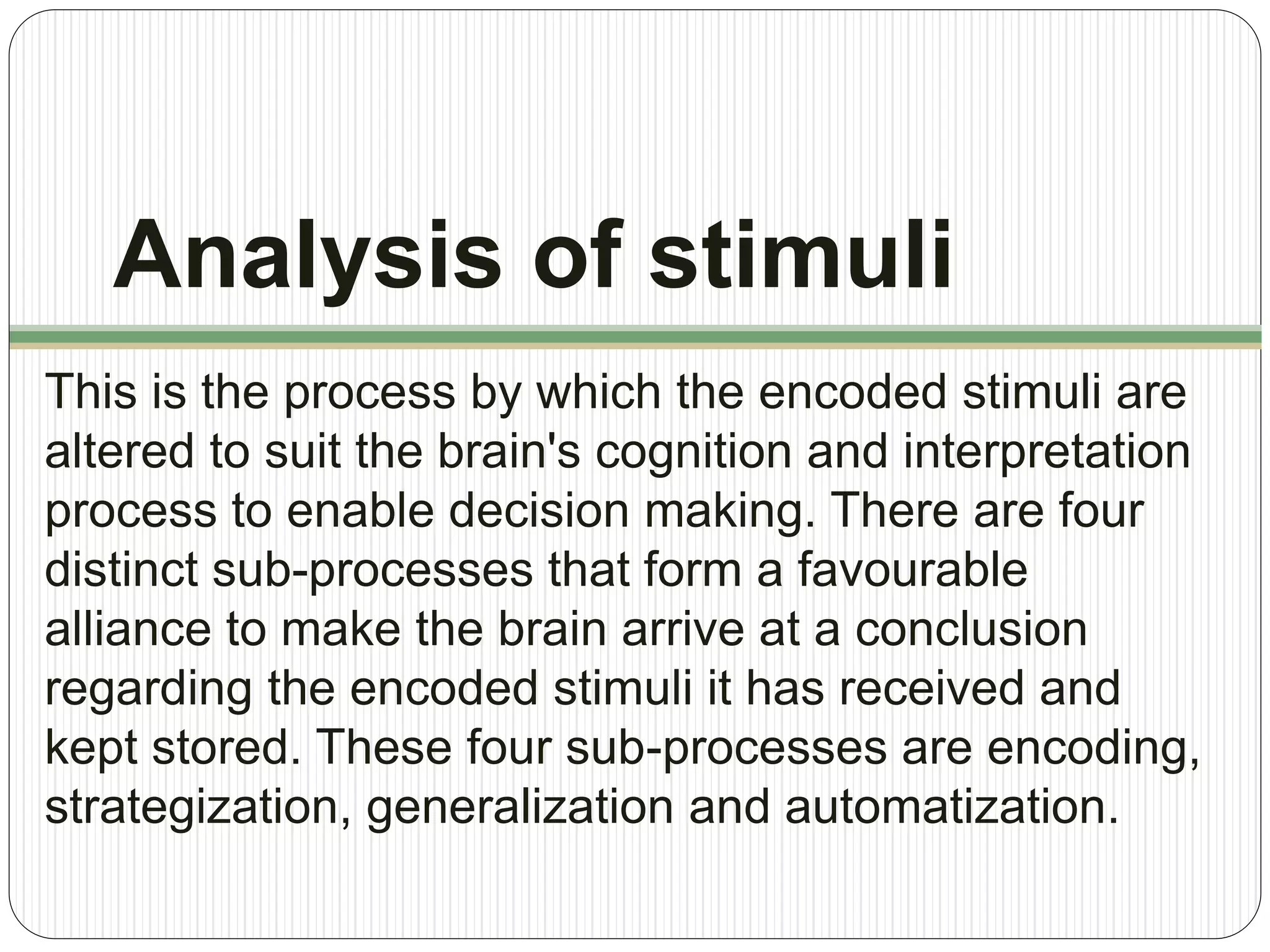 information processing theory | PPTX