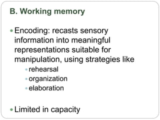 information processing theory | PPTX