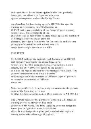 TC 7-100.2Opposing ForceTacticsDecember 2011DI.docx