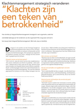 Klachten zijn teken van betrokkenheid | PDF