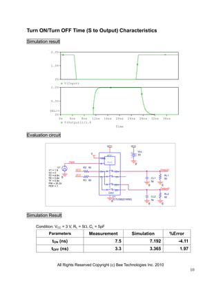 SPICE Model of TC7USB221WBG | PDF