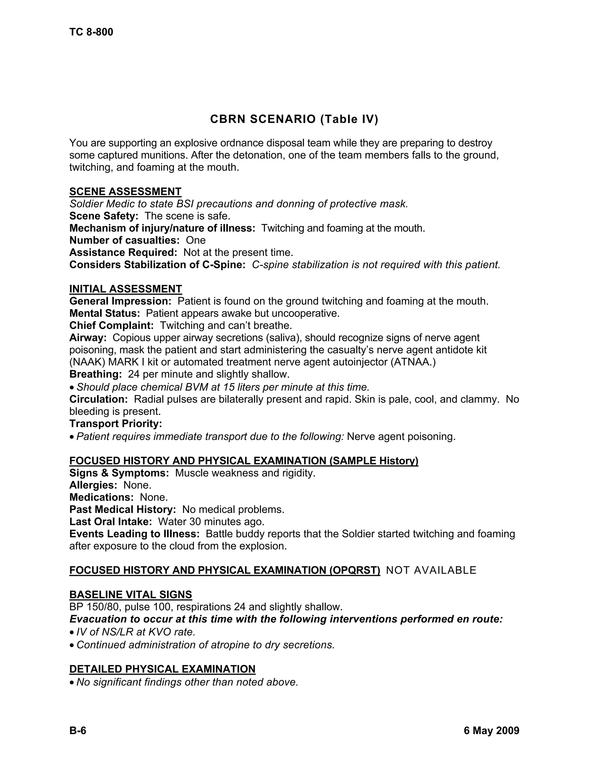 Tc8 800 medic cmast 2009 | PDF | First Aid | Injuries