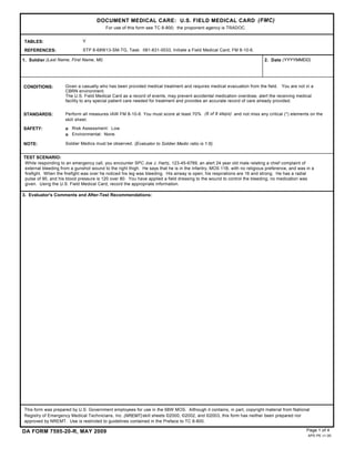 Tc8 800 medic cmast 2009 | PDF