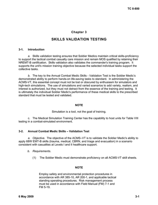Tc8 800 medic cmast 2009 | PDF | First Aid | Injuries