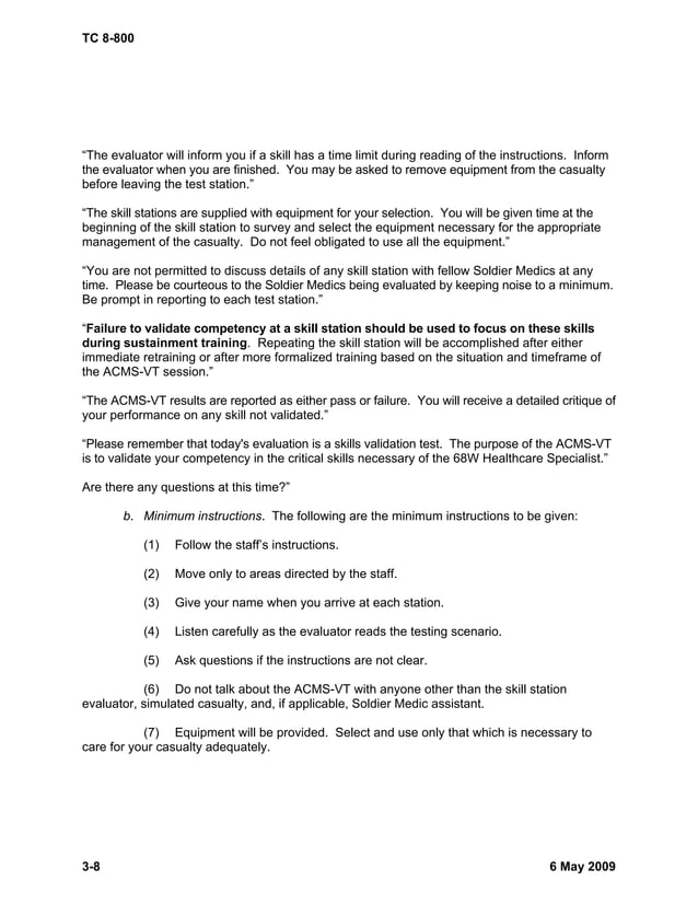 Tc8 800 medic cmast 2009 | PDF | First Aid | Injuries