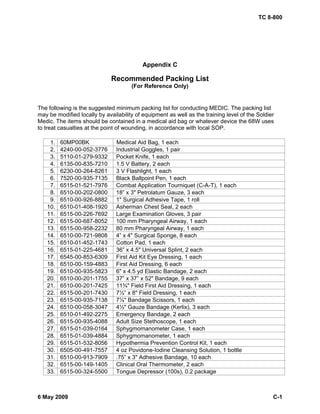 Tc8 800 medic cmast 2009 | PDF