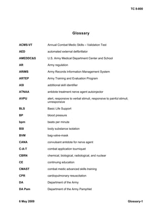 Tc8 800 medic cmast 2009 | PDF