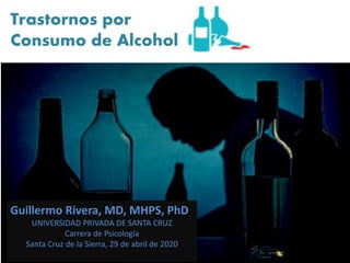 TRASTORNOS POR CONSUMO DE ALCOHOL | PDF