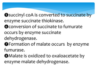 TCA cycle | PPTX