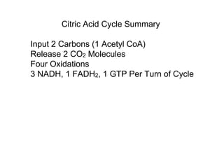TCA cycle citric acid cycle krebs cycle. | PPTX
