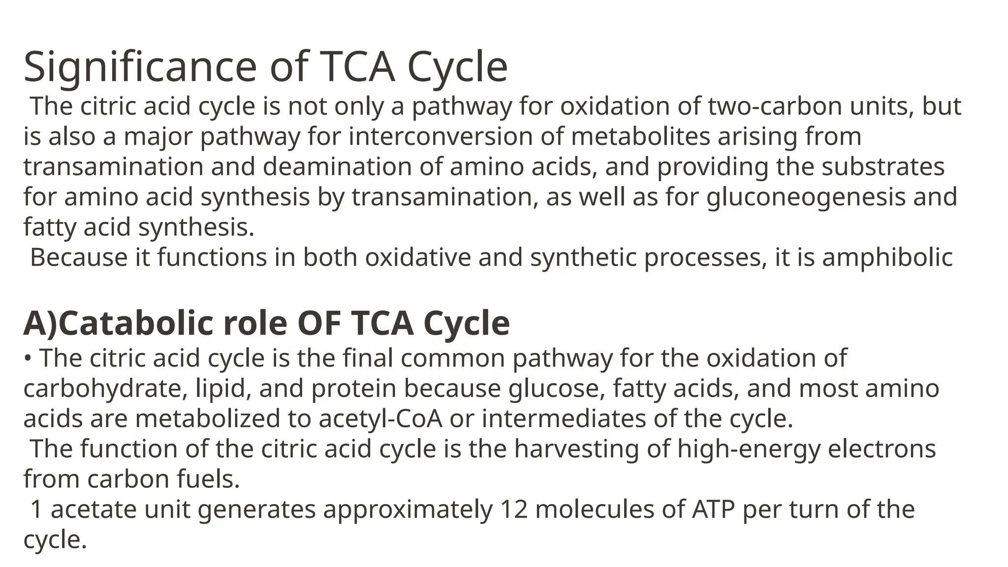 Tri Carboxylic acid cycle or Kreb cycle .pptx