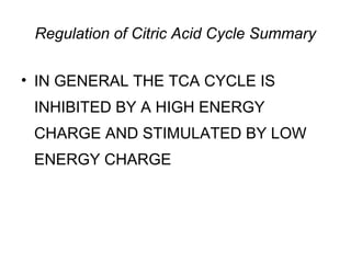 TCA CYCLE and ETC | PPT