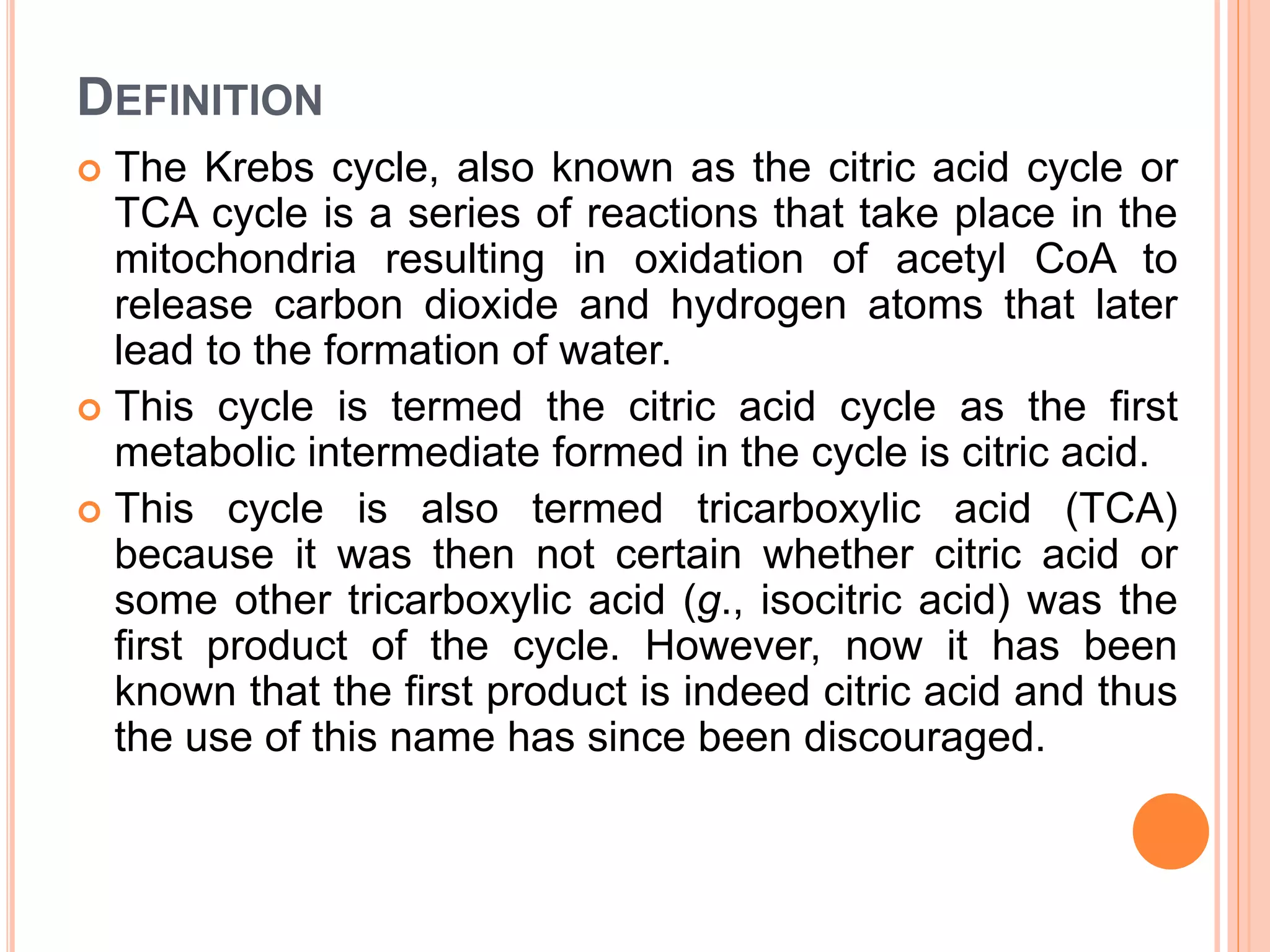 TCA CYCLE (KREBS).pptx