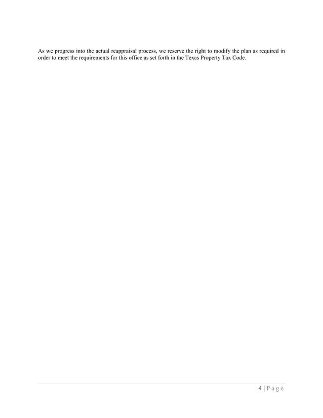 TCAD - Travis Central Appraisal District reappraisal plan 2015 - 2016 ...