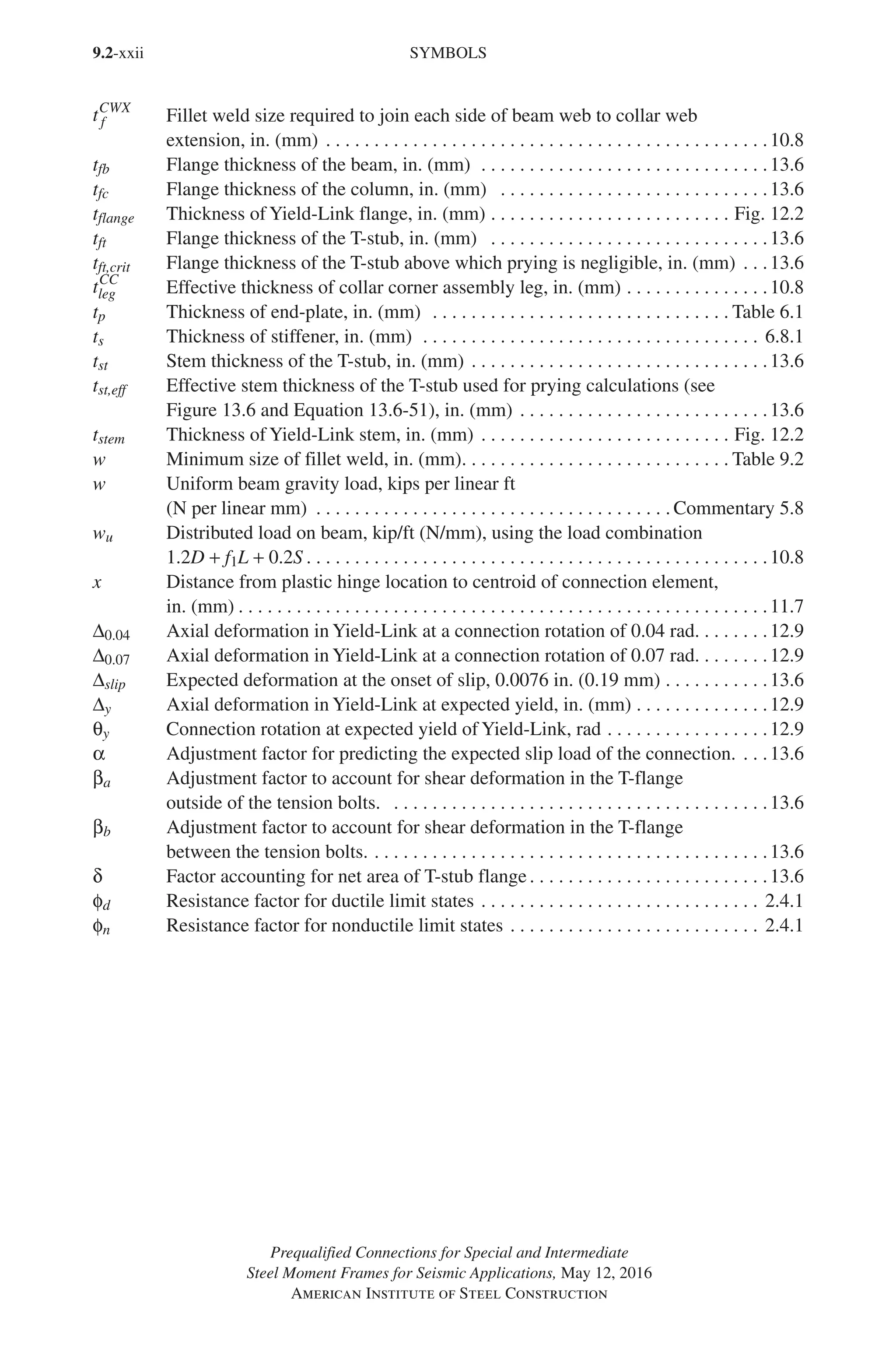 Tc aisc 358-16 | PDF
