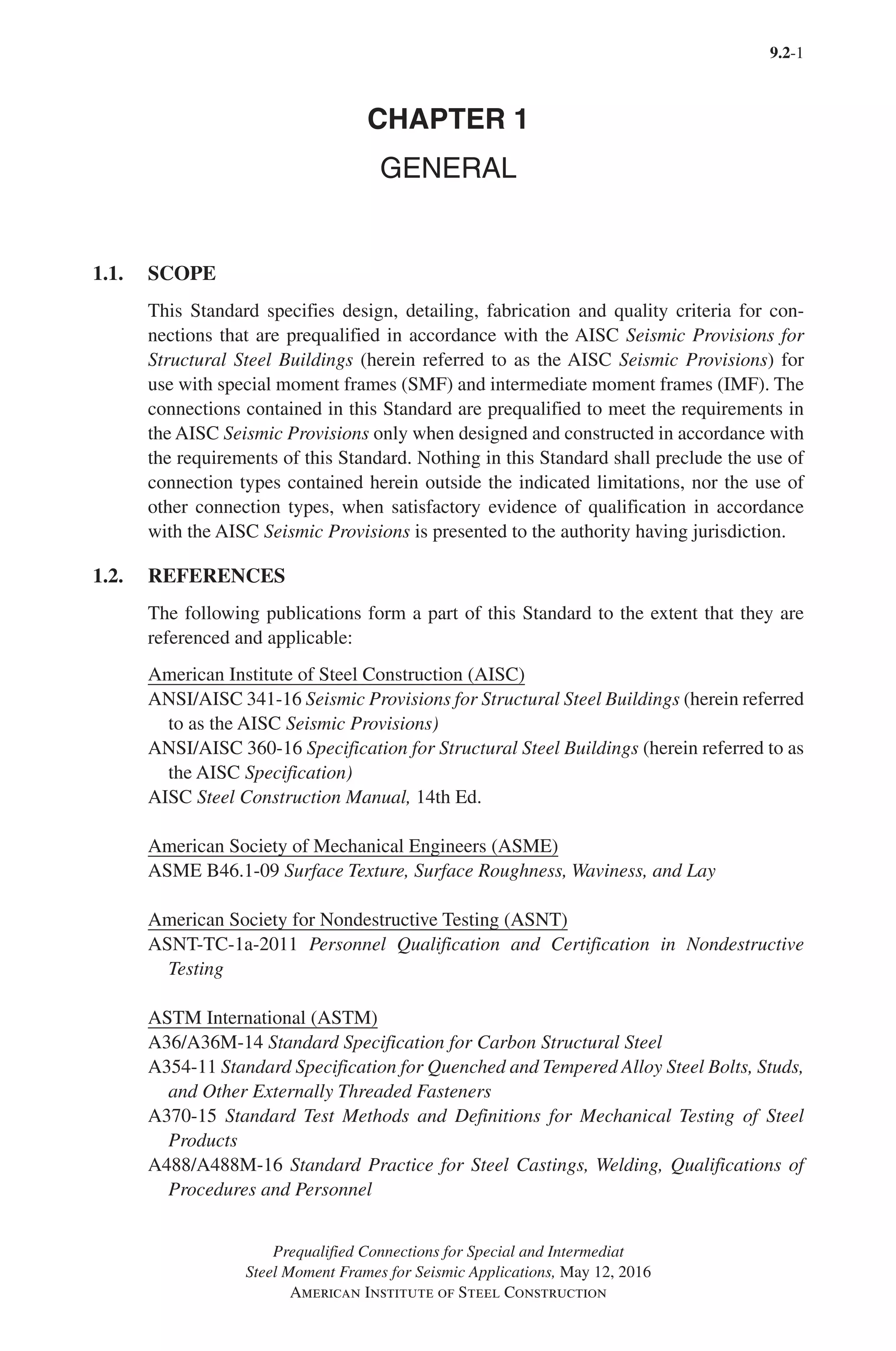 Tc aisc 358-16 | PDF | Civil Engineering Industry | Industries