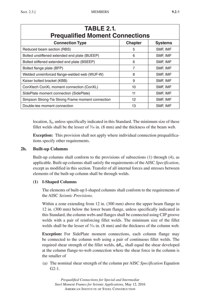 Tc aisc 358-16 | PDF | Civil Engineering Industry | Industries