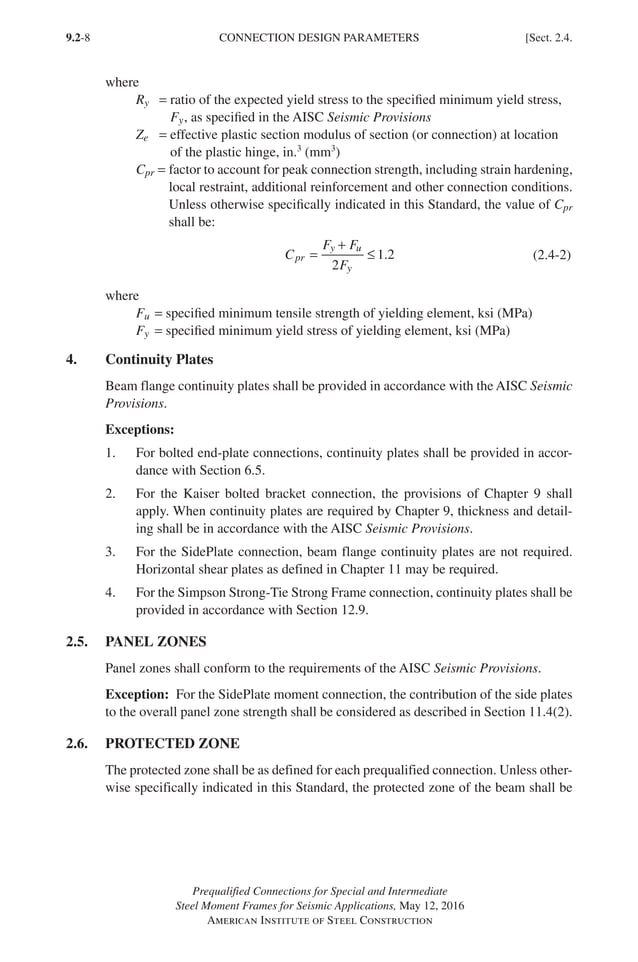 Tc aisc 358-16 | PDF