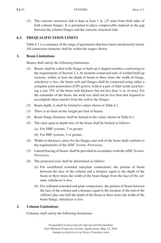 Tc aisc 358-16 | PDF