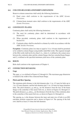 Tc aisc 358-16 | PDF
