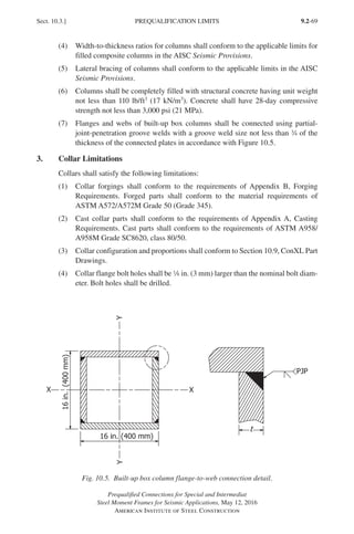 Tc aisc 358-16 | PDF