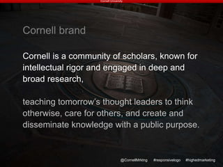 cornell-brand-development-oct2015 | PPT