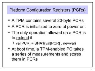 TC and TPM.ppt | Operating Systems | Computer Software and Applications