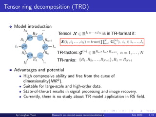 Tensor-based recommendation system | PDF