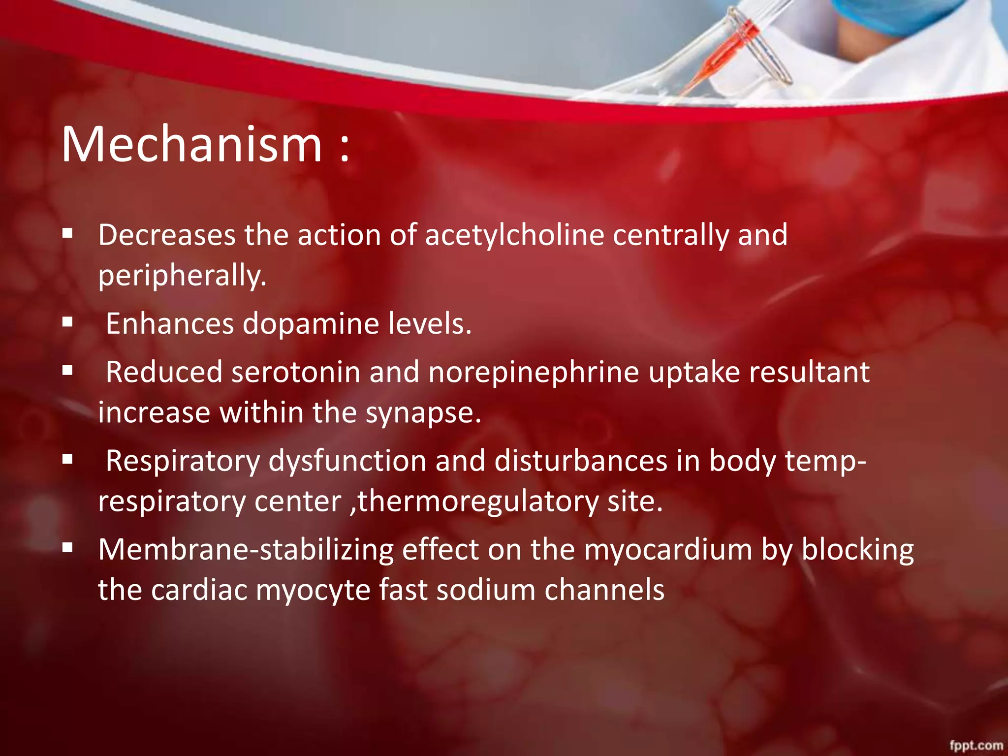 Tca toxicity | PPTX