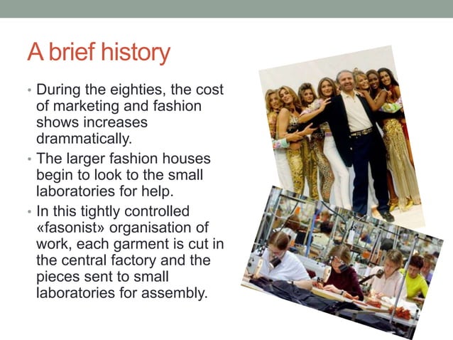 Reflections on sewing manufacturing process | PPT