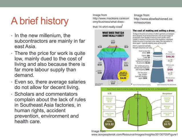 Reflections on sewing manufacturing process | PPT