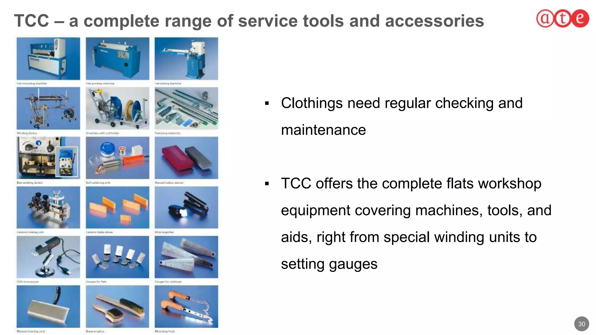 Truetzschler Card Clothing (TCC) | PPTX