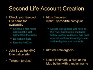 TCC 2008 Virtual Worlds Preview in Second Life | PPT