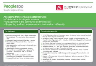 TCC - An approach to Adult Social Care | PPT
