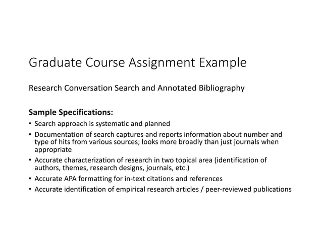 Shifting to Specifications Grading: Two Design Cases | PPT