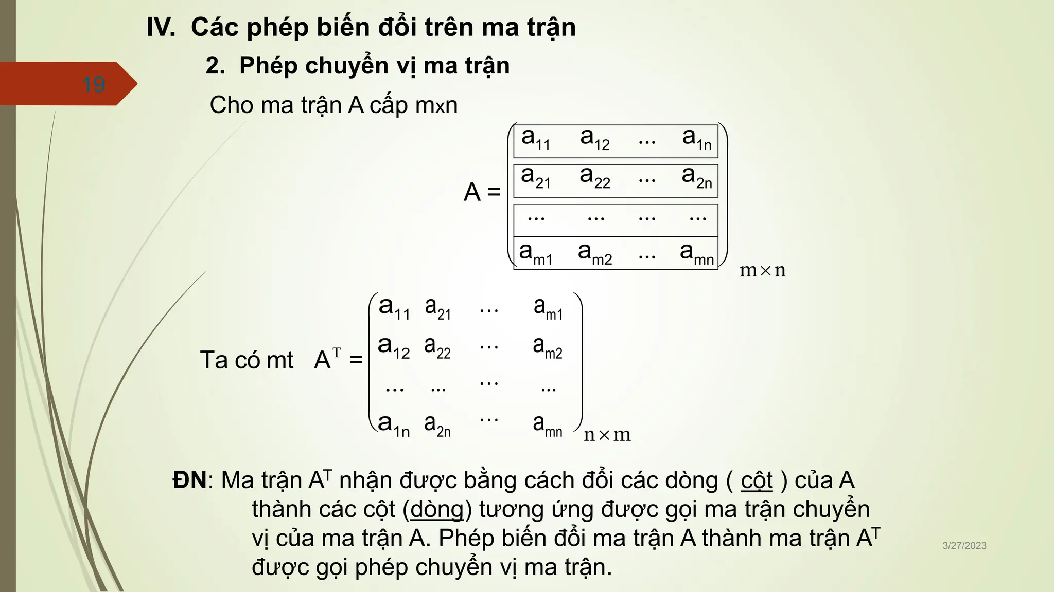 Ma trận - định thức và các ứng dụng trong kinh tế | PDF