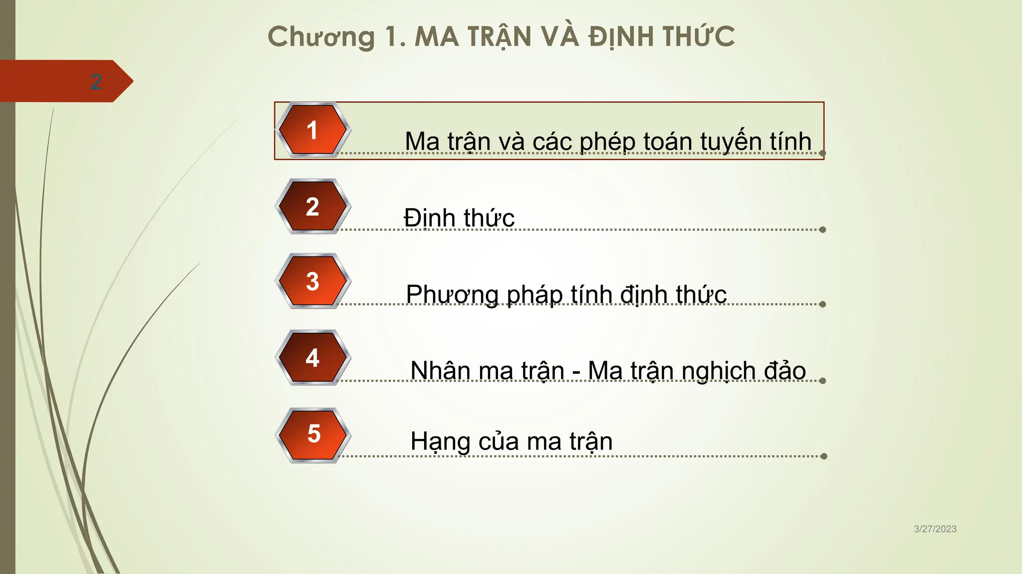 Ma trận - định thức và các ứng dụng trong kinh tế | PDF