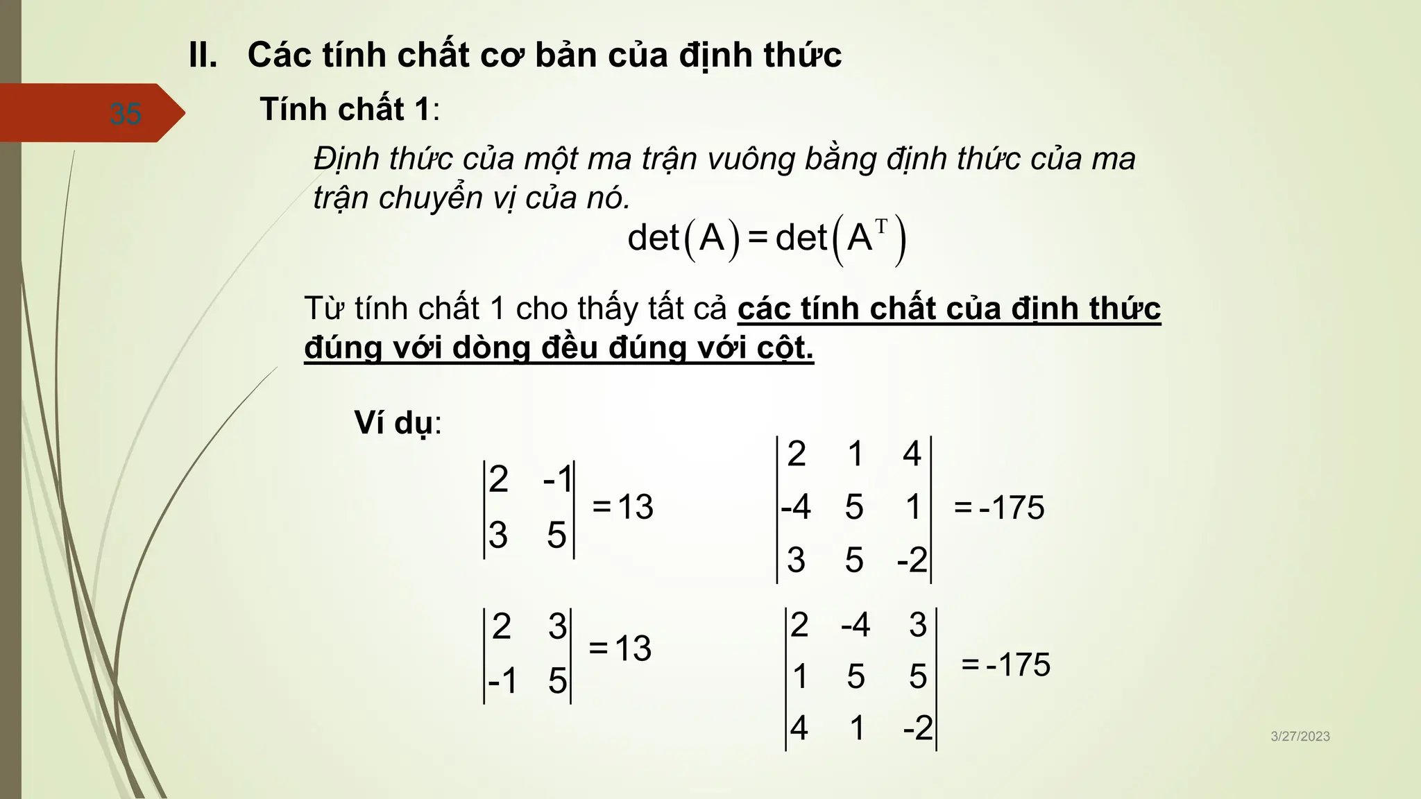 Ma trận - định thức và các ứng dụng trong kinh tế | PDF