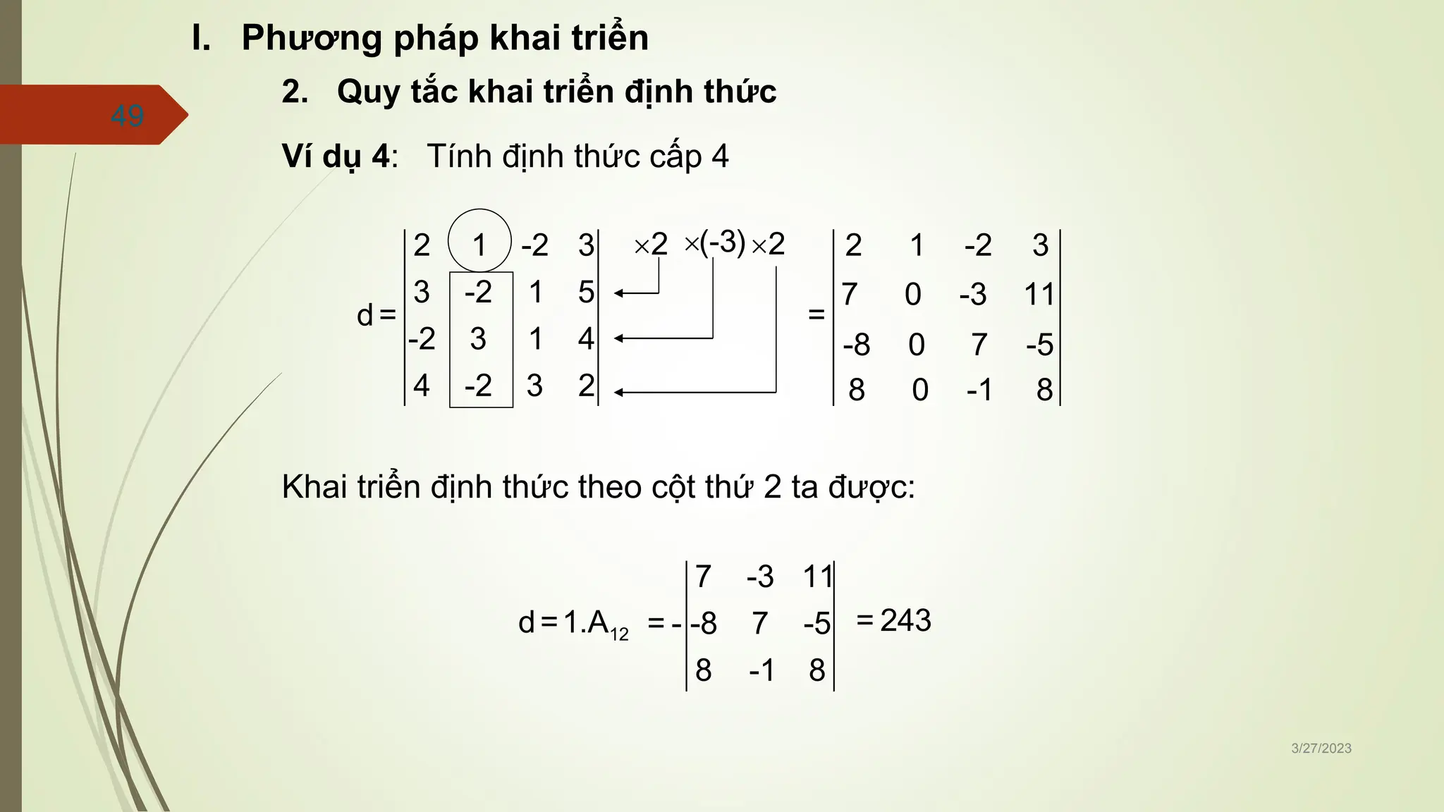 Ma trận - định thức và các ứng dụng trong kinh tế | PDF
