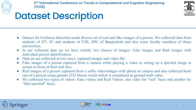 Cascade Classification of Face Liveliness Detection using HeartBeat ...