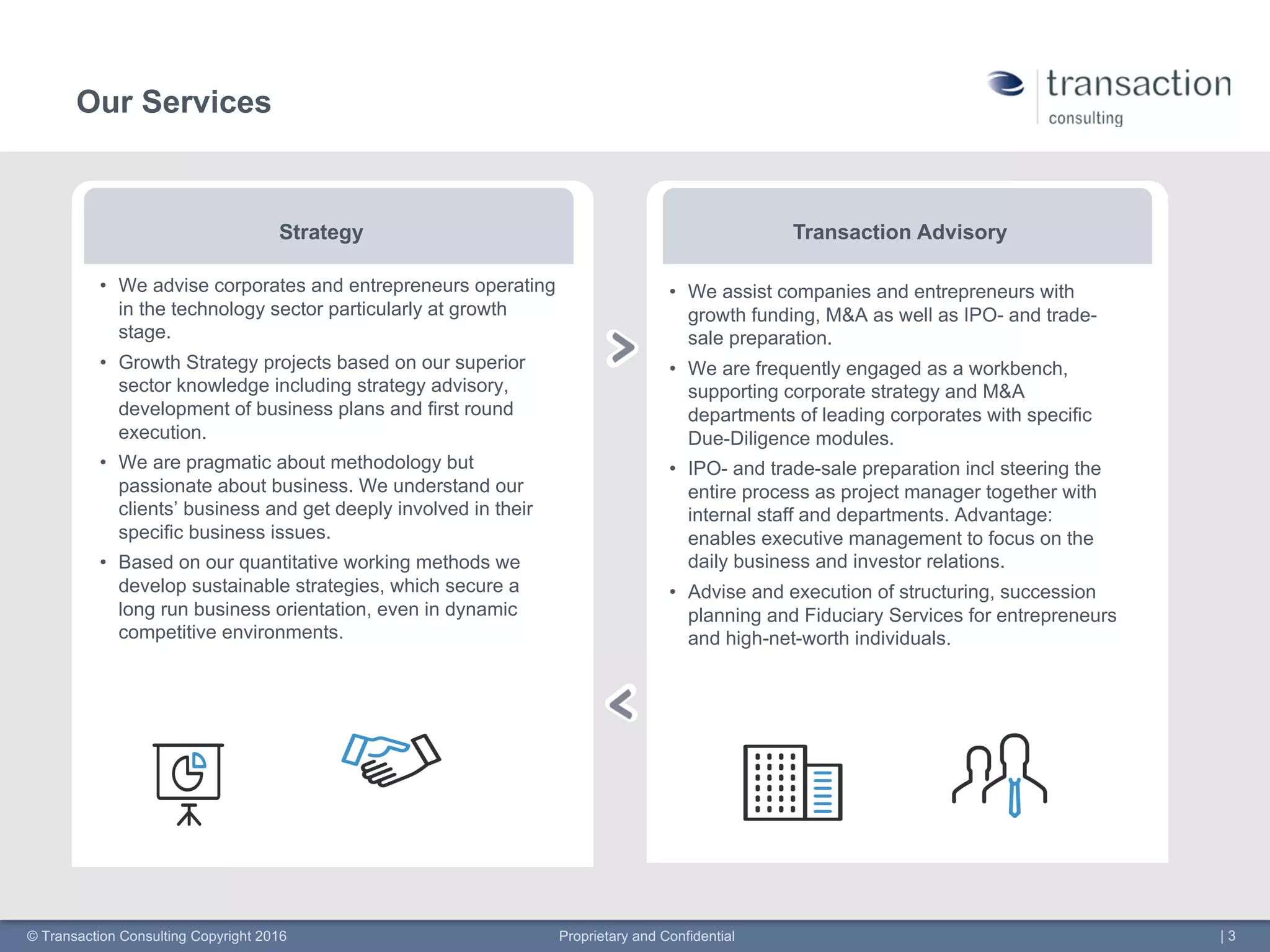 TC company presentation short | PPT