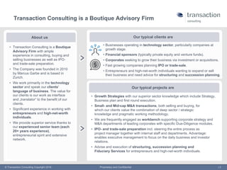 TC company presentation short | PDF